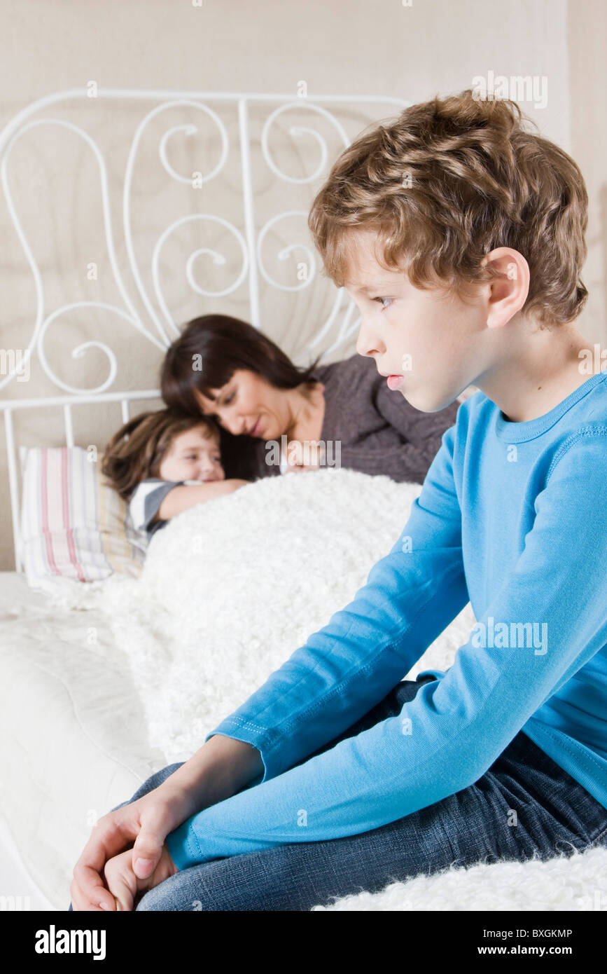 Mother and jealous hi-res stock photography and images - Alamy