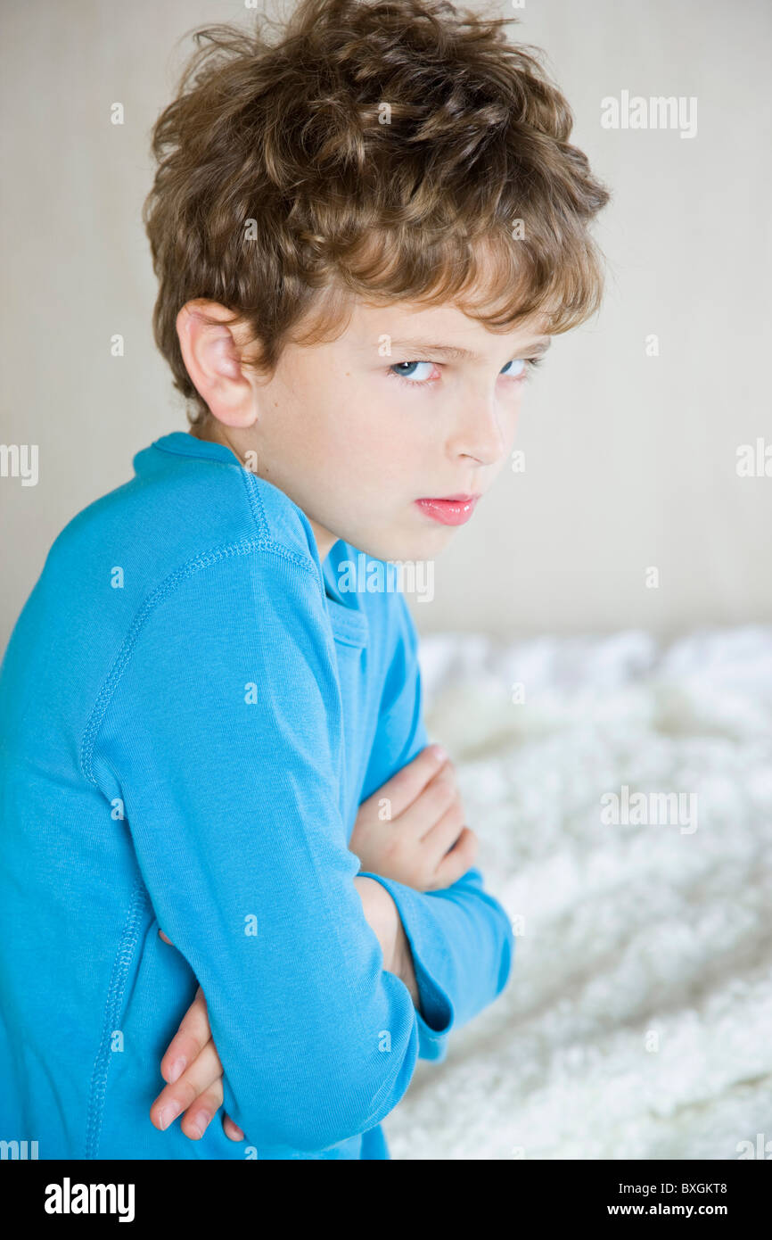 Angry boy 9 hi-res stock photography and images - Alamy