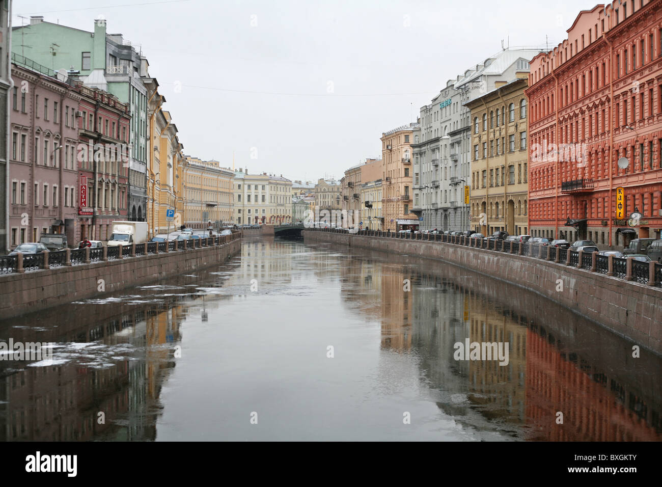 River channels st petersburg hi-res stock photography and images - Alamy