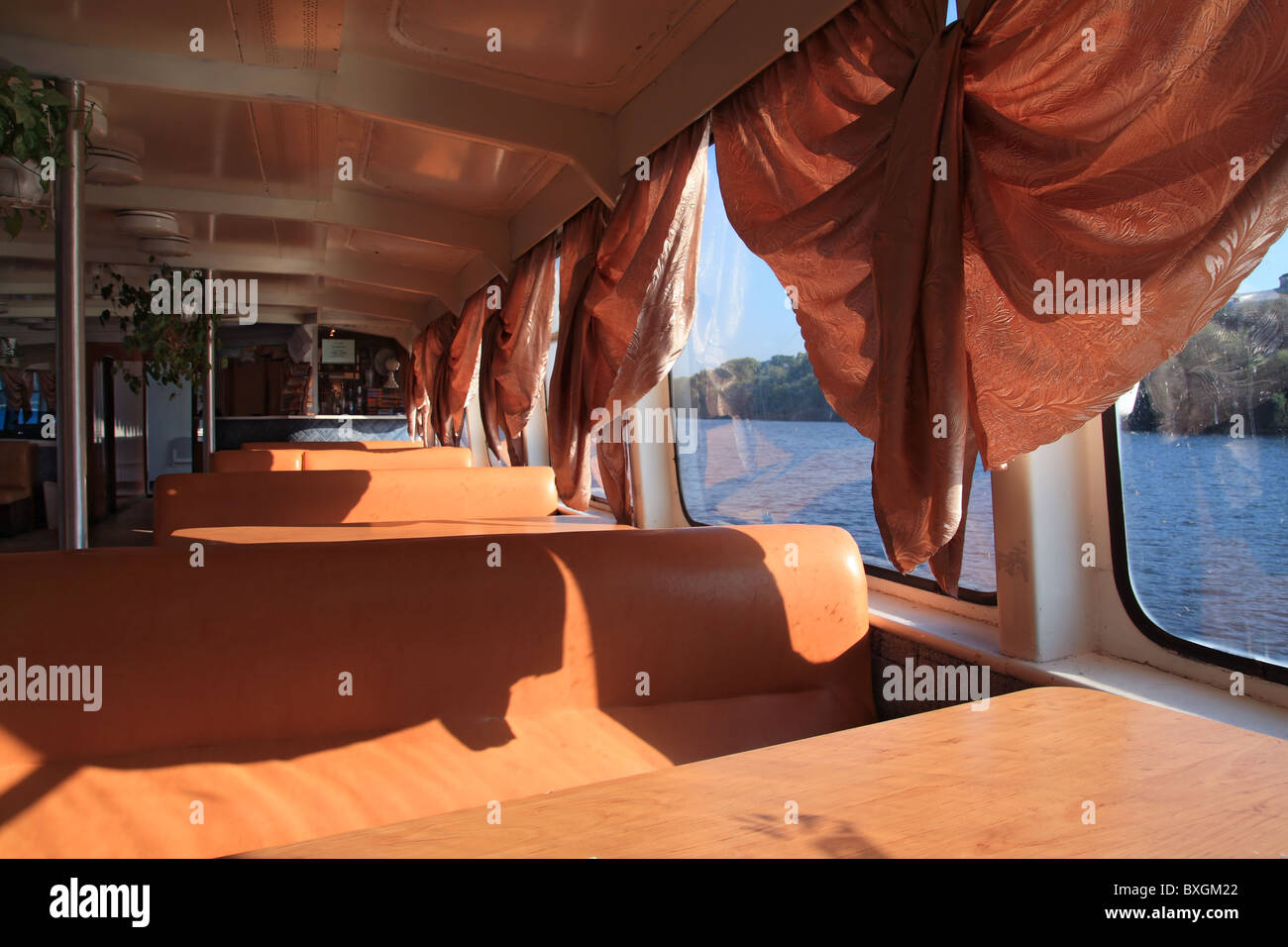 interior of the motor ship Stock Photo - Alamy