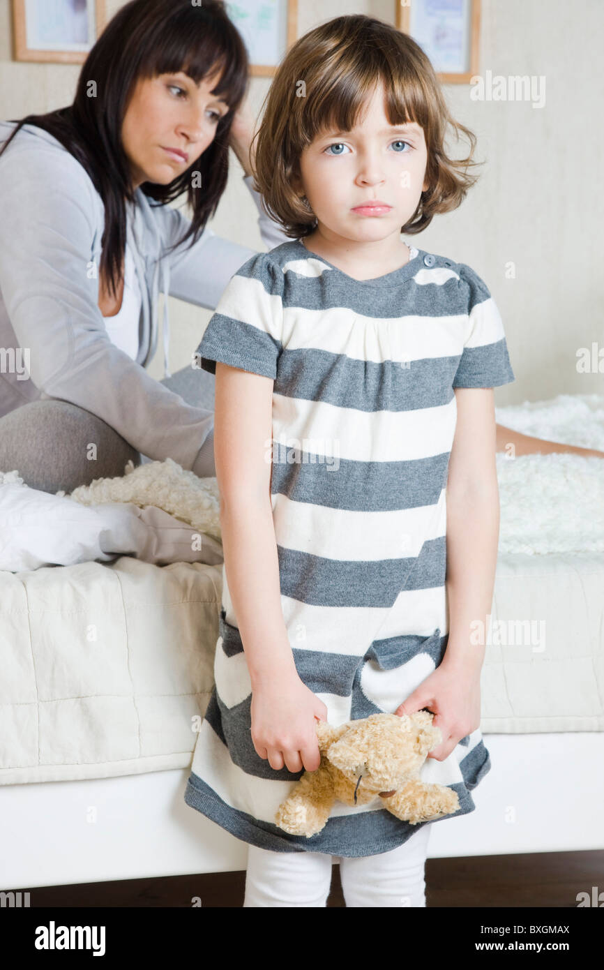 Mother and daughter having a problem Stock Photo - Alamy