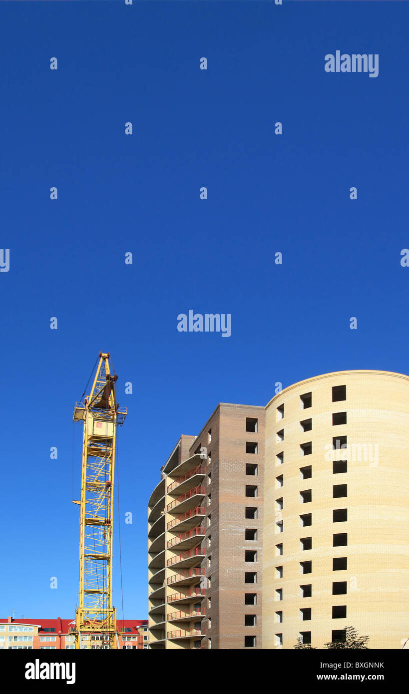 construction of the new building Stock Photo - Alamy