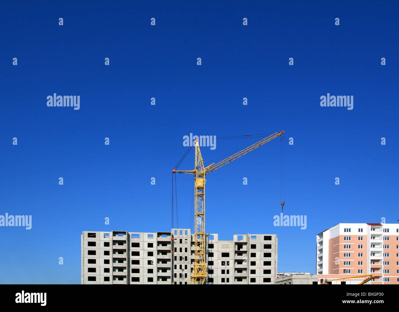 construction of the new building Stock Photo - Alamy
