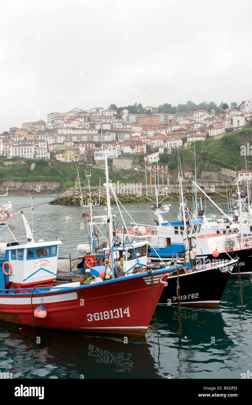 Lastres, Principality of Asturias, Spain. It is a parish and a fishing ...