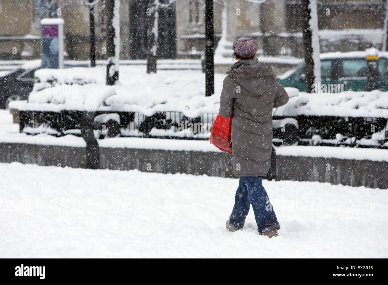Through snow hi-res stock photography and images - Alamy