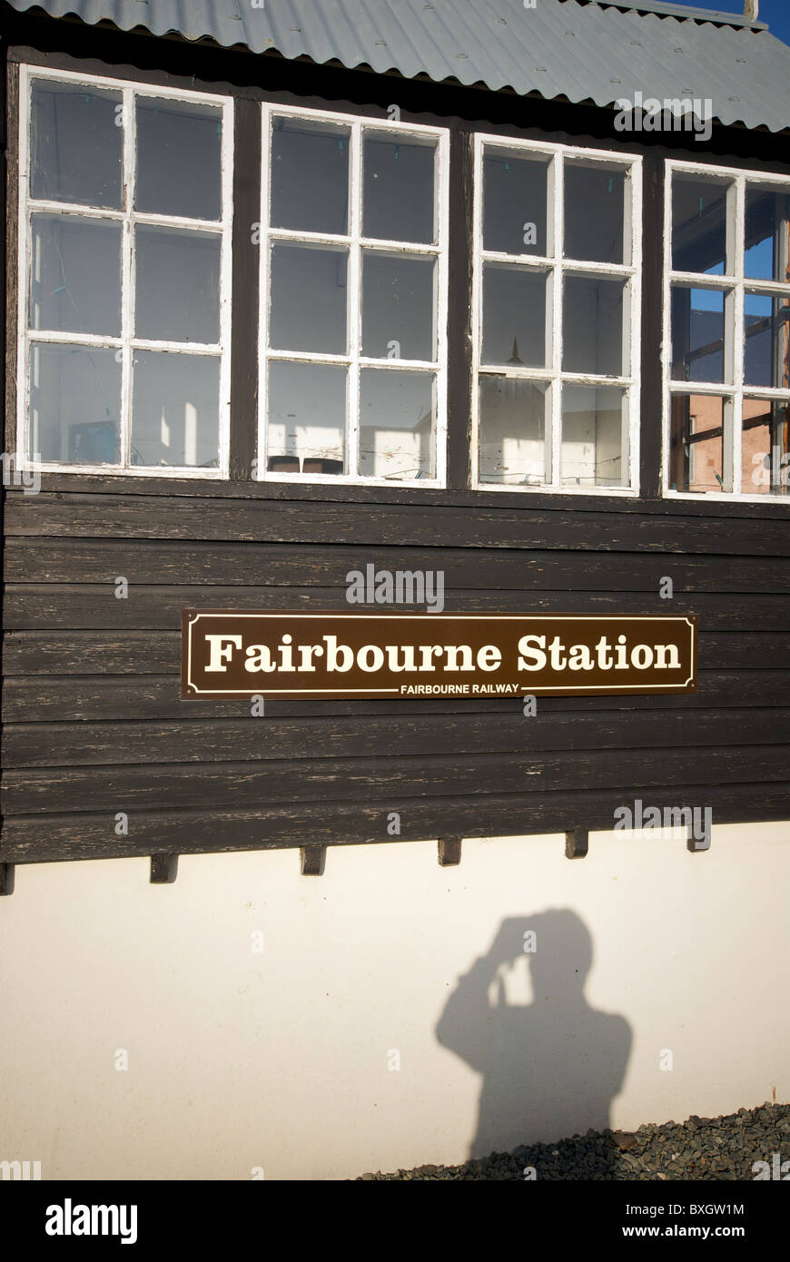 Fairbourne Gwynedd Wales UK Station Narrow Guage Railway Stock Photo ...