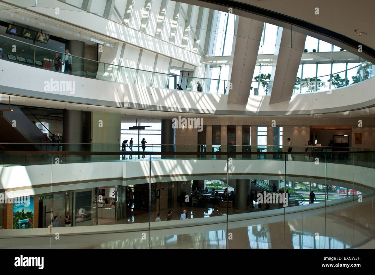 Interior of the IFC mall, Hong Kong Island, China Stock Photo - Alamy