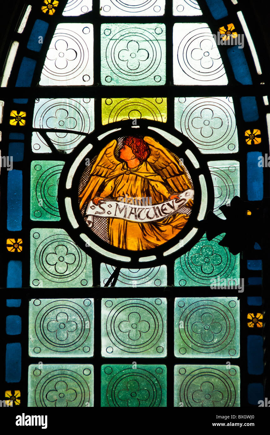 Stained glass of All Satints Church, Selsley, Gloucestershire ...