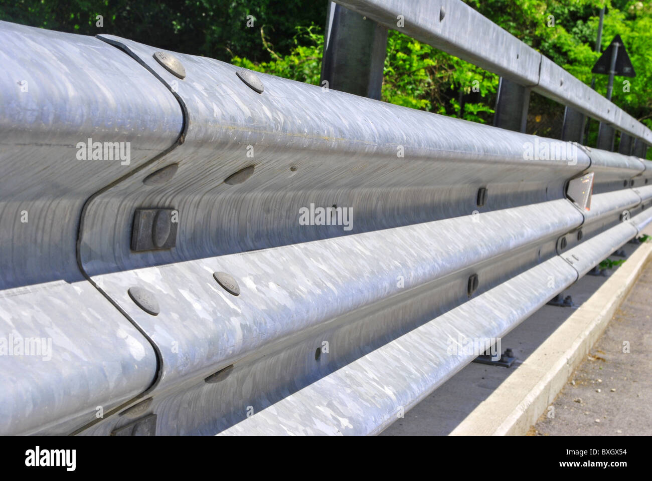 Car guardrail hi-res stock photography and images - Alamy