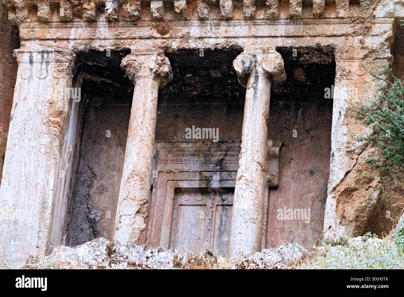 Turkey Fethiye Tomb of Amyntas Stock Photo - Alamy