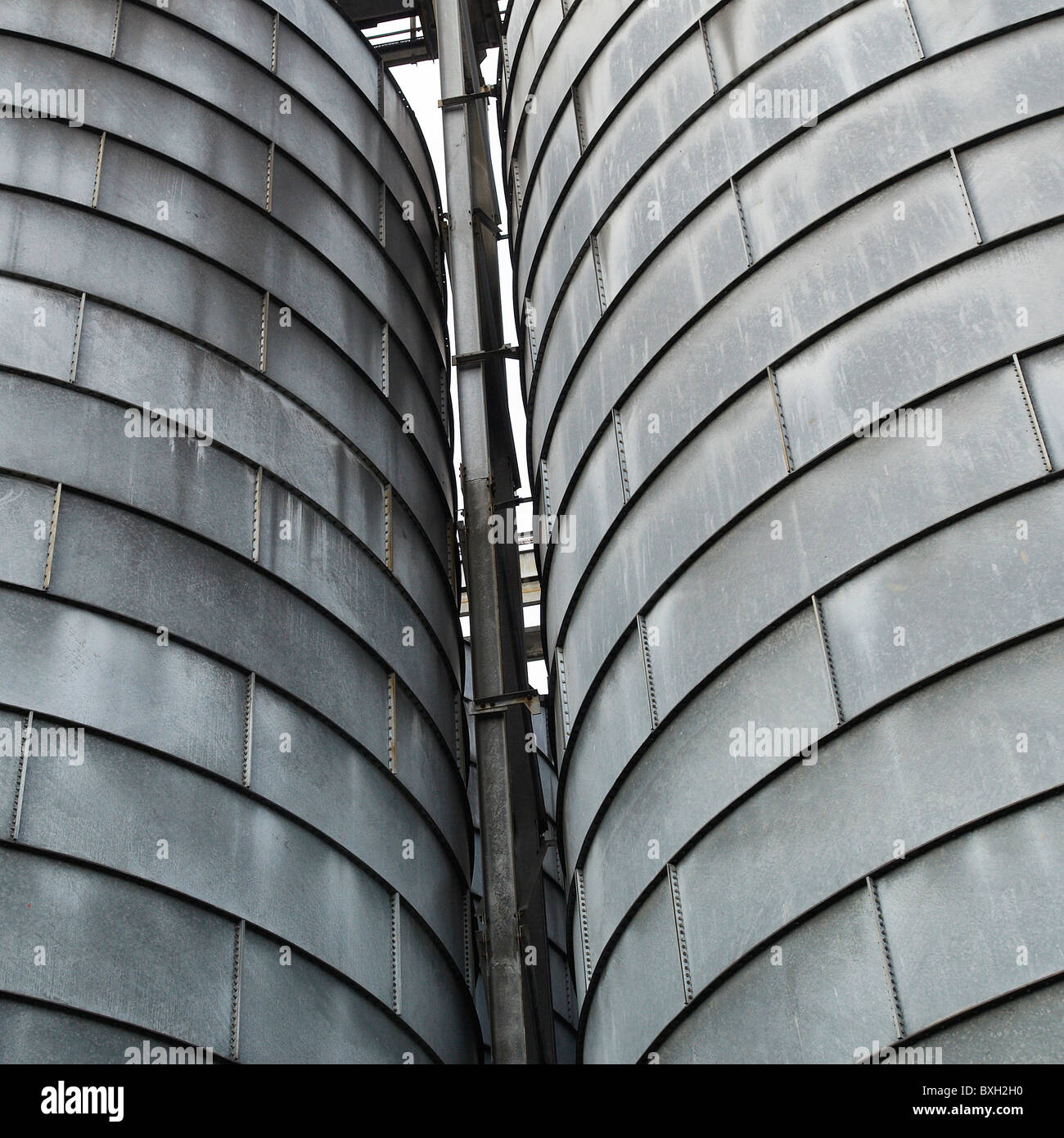 Grain storage facility on the Boal Quay Kings Lynn Norfolk UK Stock ...
