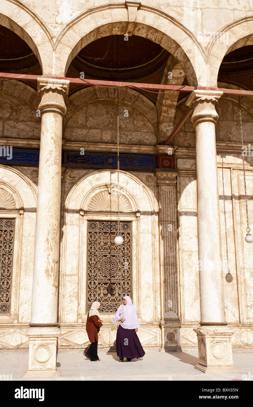 Egypt, Cairo. The Mosque of Muhammad Ali Pasha or Alabaster Mosque at ...