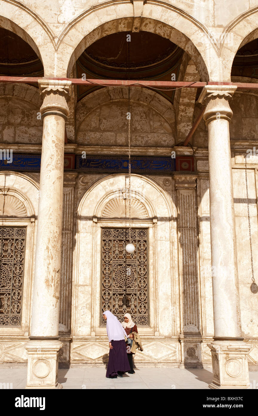 Egypt, Cairo. The Mosque of Muhammad Ali Pasha or Alabaster Mosque at ...