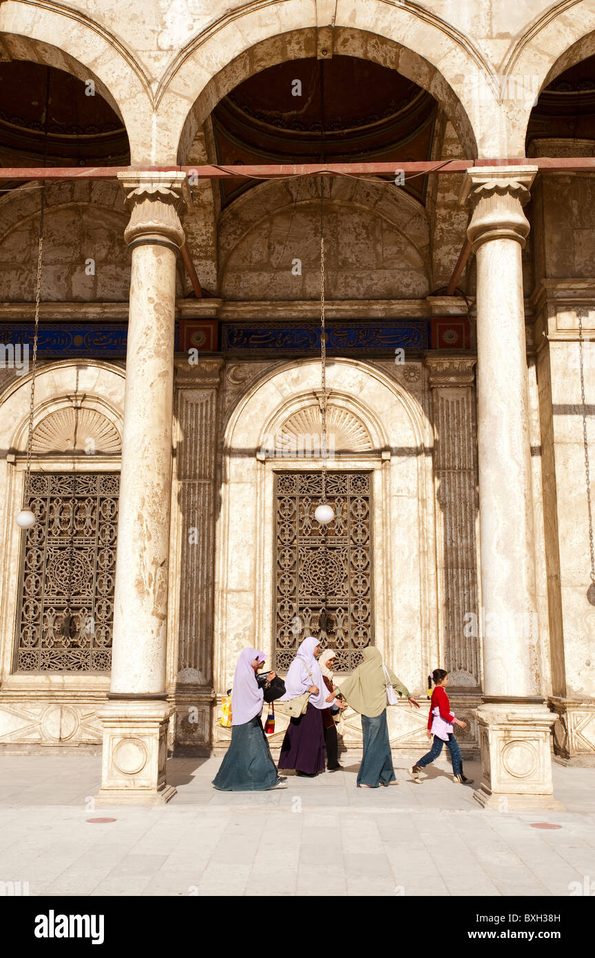 Egypt, Cairo. The Mosque of Muhammad Ali Pasha or Alabaster Mosque at ...