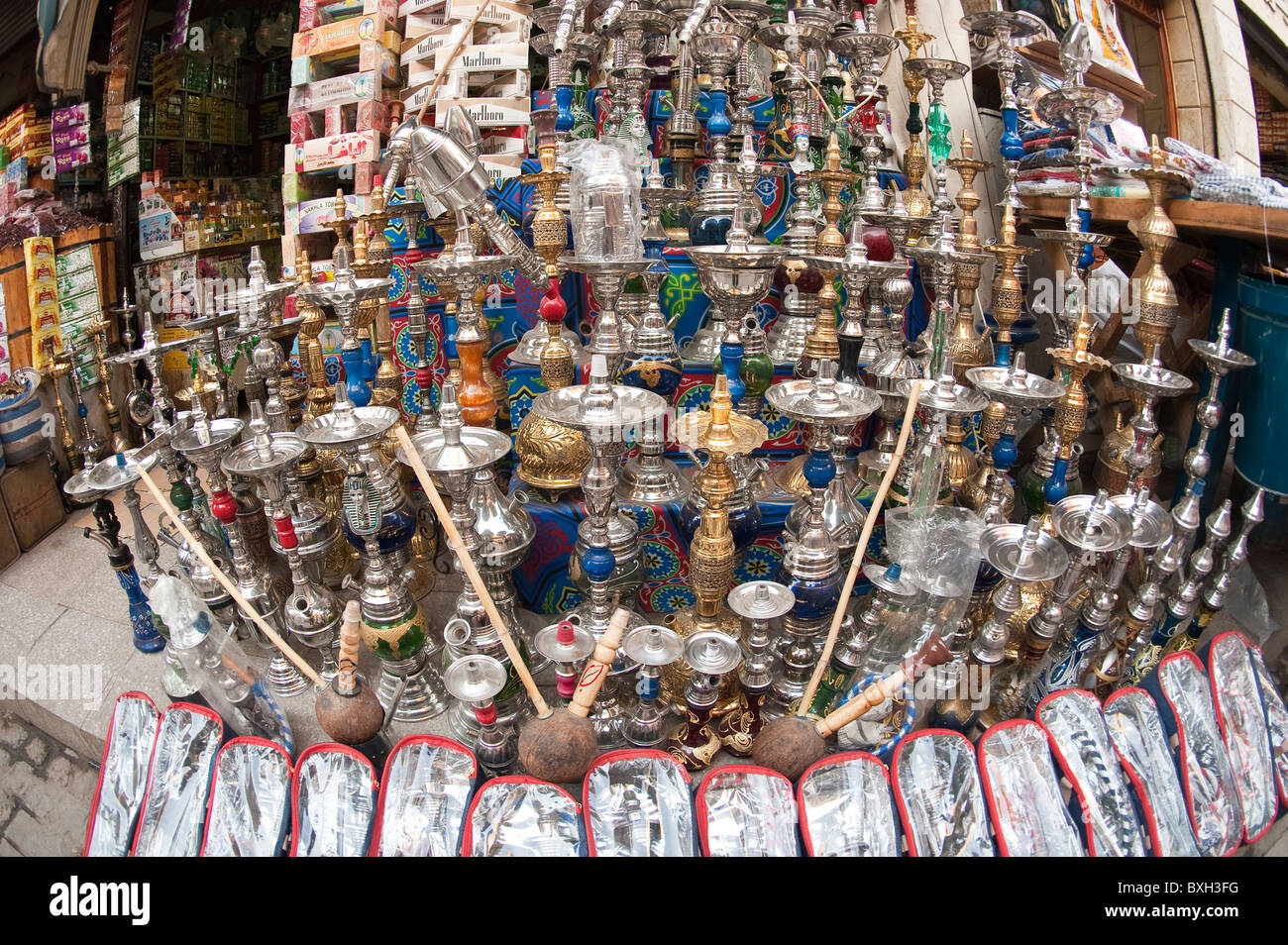 Egypt, Cairo. Khan el-khalili market Cairo Stock Photo - Alamy
