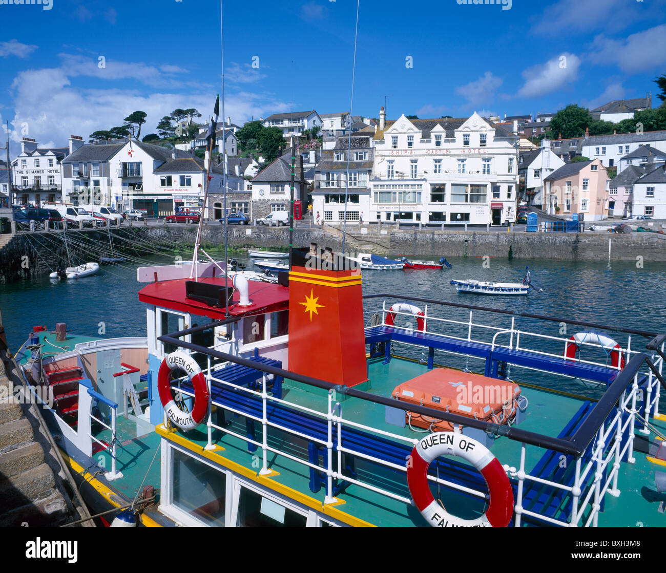 Ferry Boat, St Mawes, Cornwall, England Stock Photo - Alamy