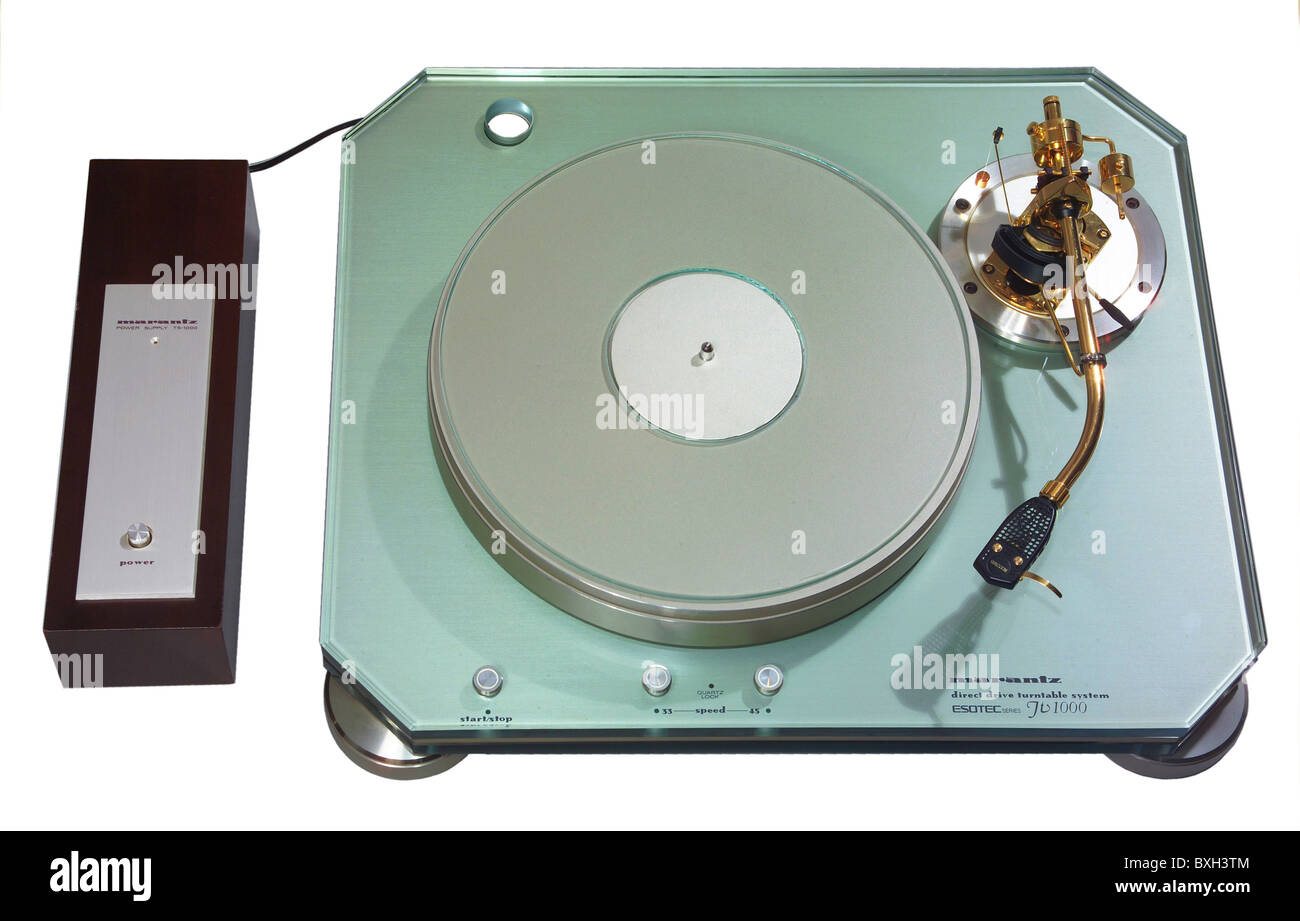 Marantz record player hi-res stock photography and images - Alamy