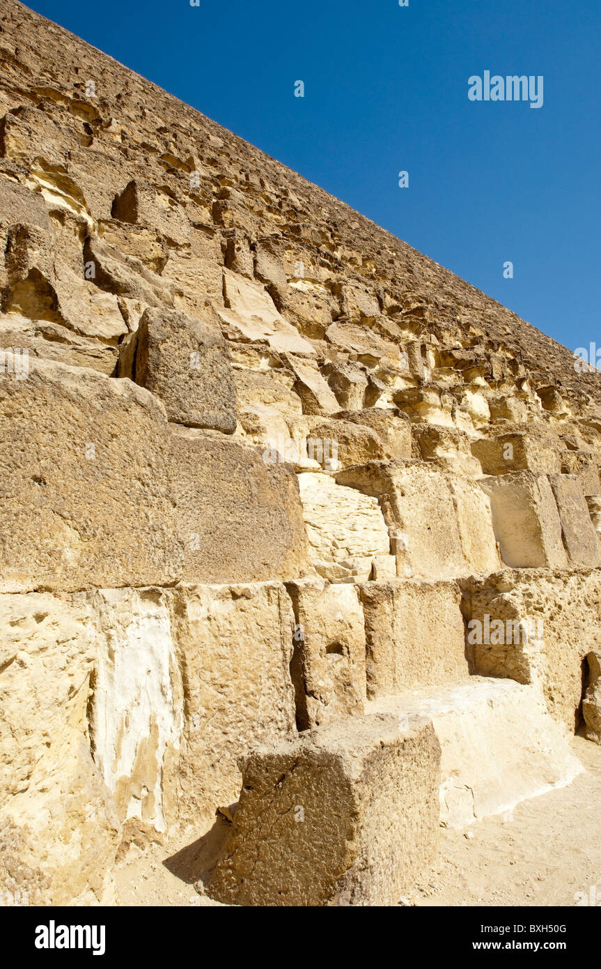 Egypt, Giza. Great Pyramids at the Giza Necropolis Stock Photo - Alamy