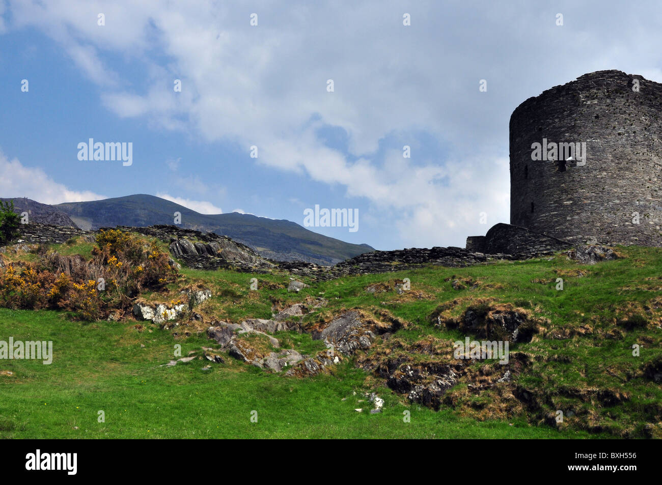 Dolbadarn Castle, Wales Stock Photo - Alamy