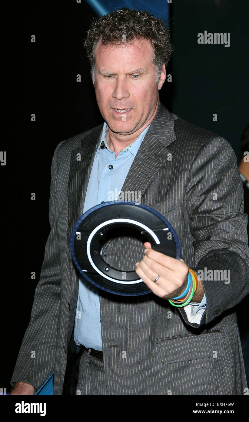 WILL FERRELL TRON: LEGACY WORLD PREMIERE HOLLYWOOD LOS ANGELES ...