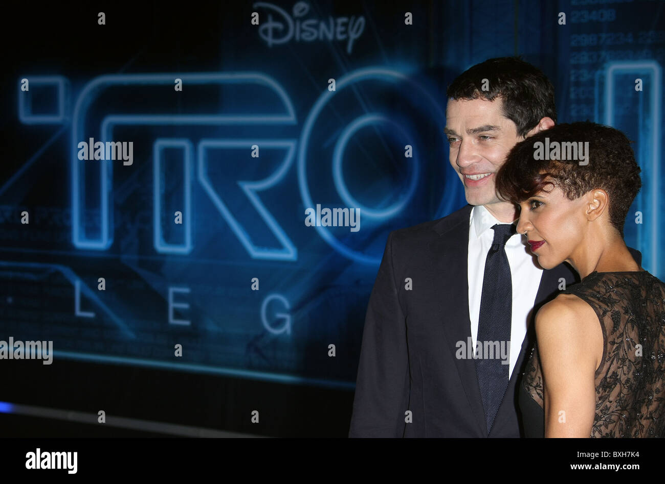 JAMES FRAIN MARTA CUNNINGHAM TRON: LEGACY WORLD PREMIERE HOLLYWOOD LOS ...
