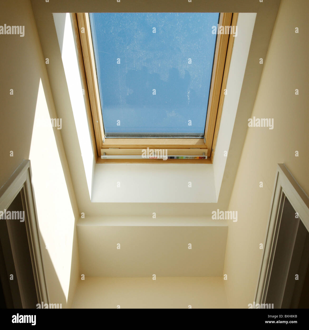 Velux window low angle Stock Photo - Alamy