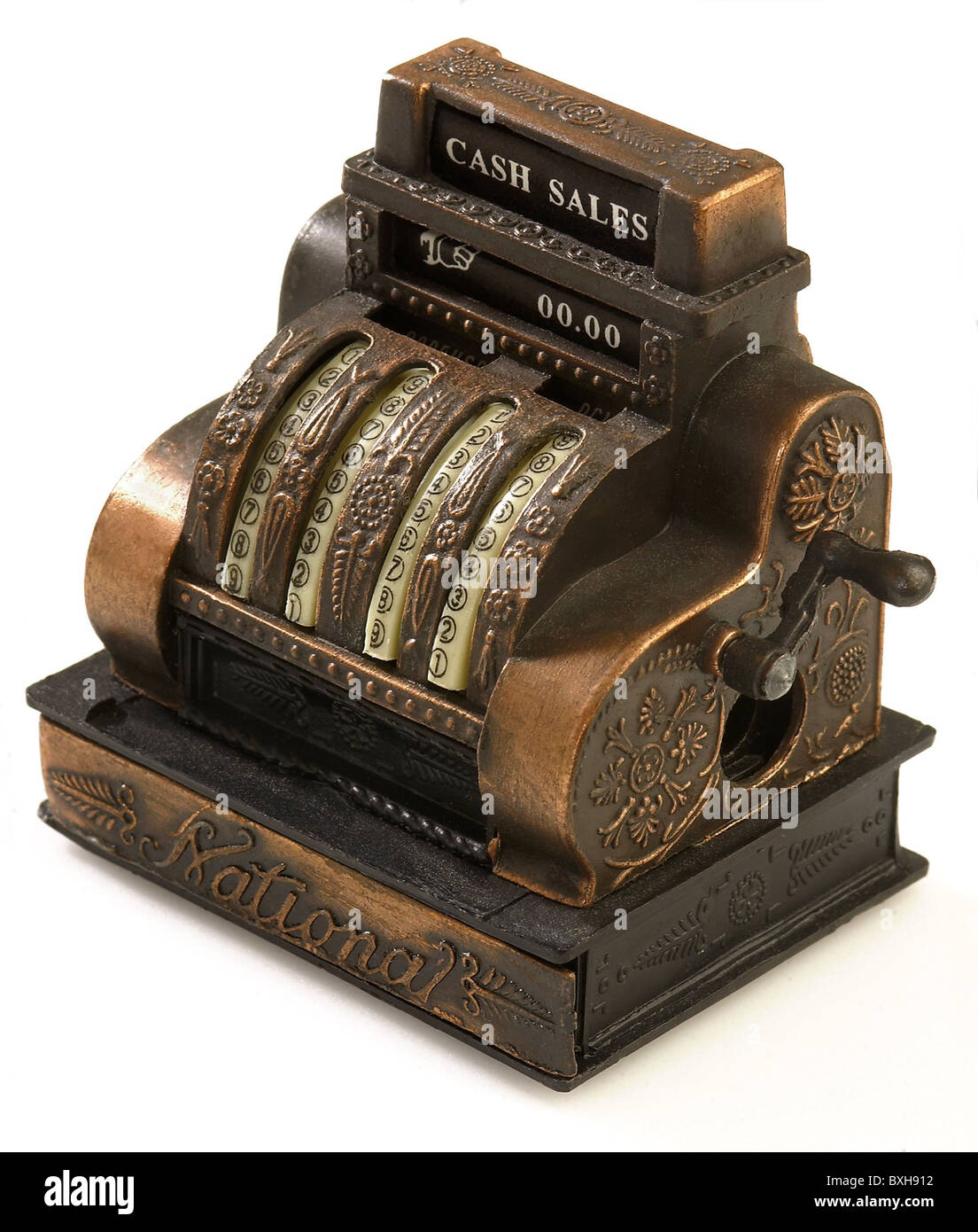 Miniature cash register Cut Out Stock Images & Pictures - Alamy