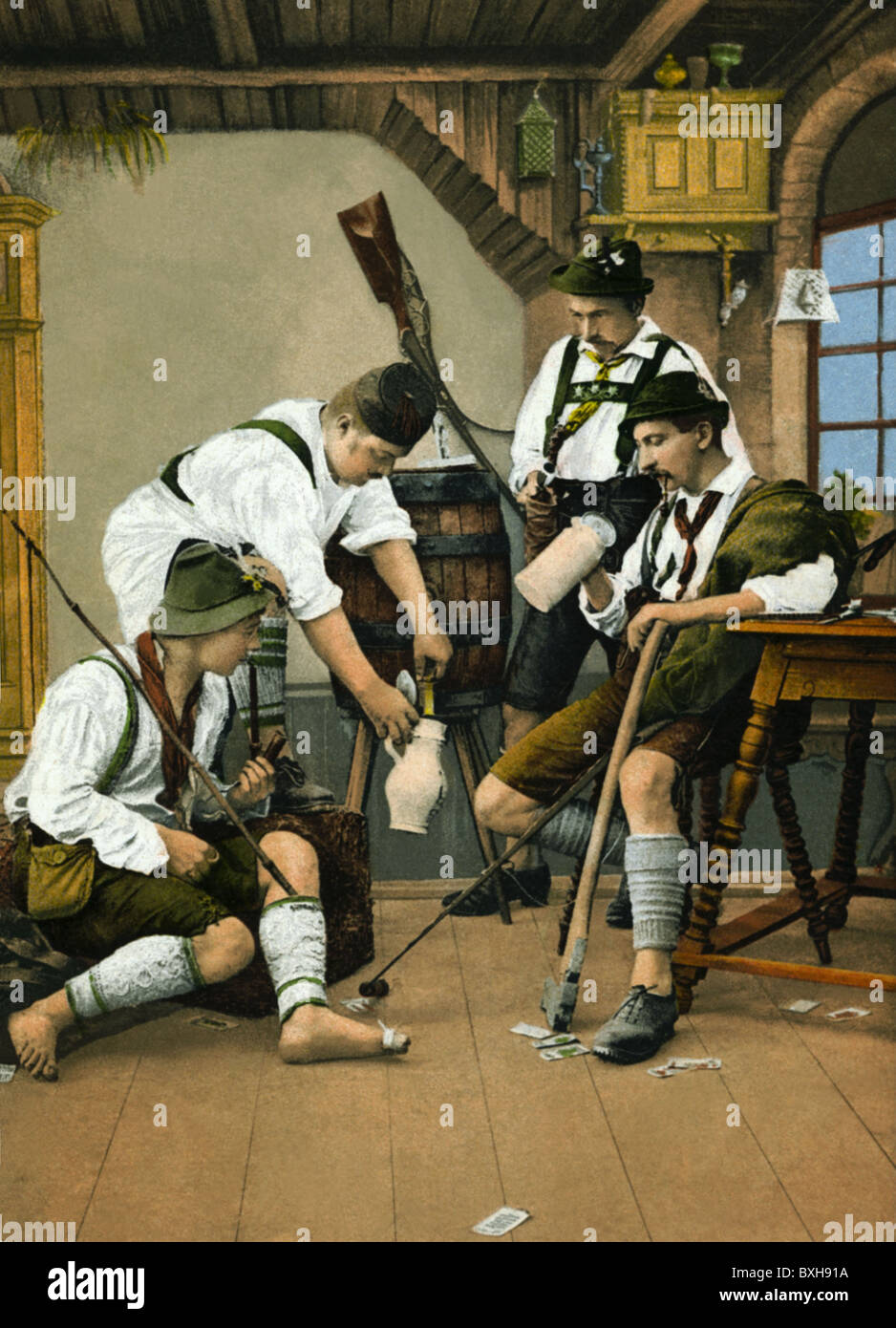 Wayfarer resting hi-res stock photography and images - Alamy