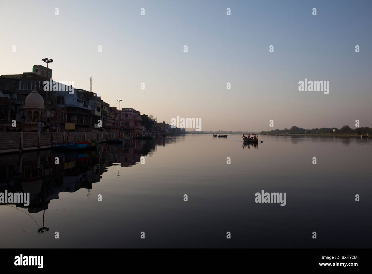 Yamuna river, Mathura, Uttar Pradesh, India Stock Photo - Alamy