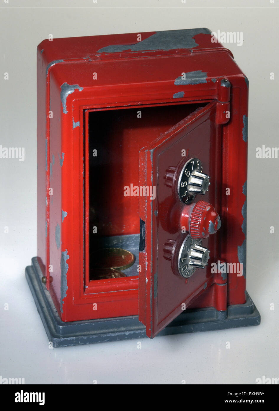 money / finance, safe, empty safe, Germany, circa 2005, Additional ...
