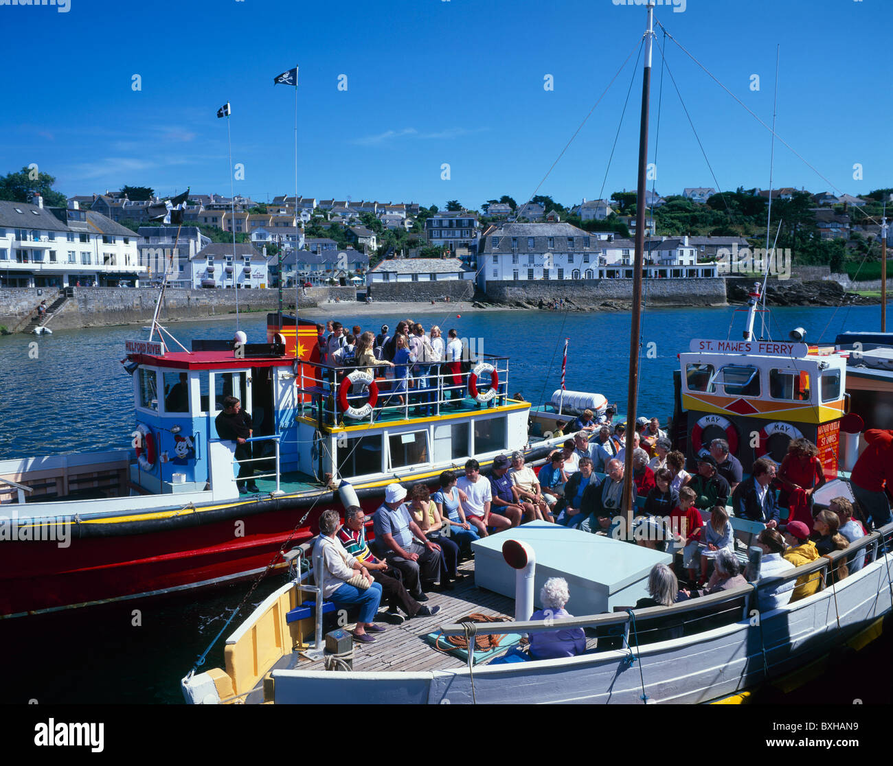 Ferry Boat, St Mawes, Cornwall, England Stock Photo - Alamy