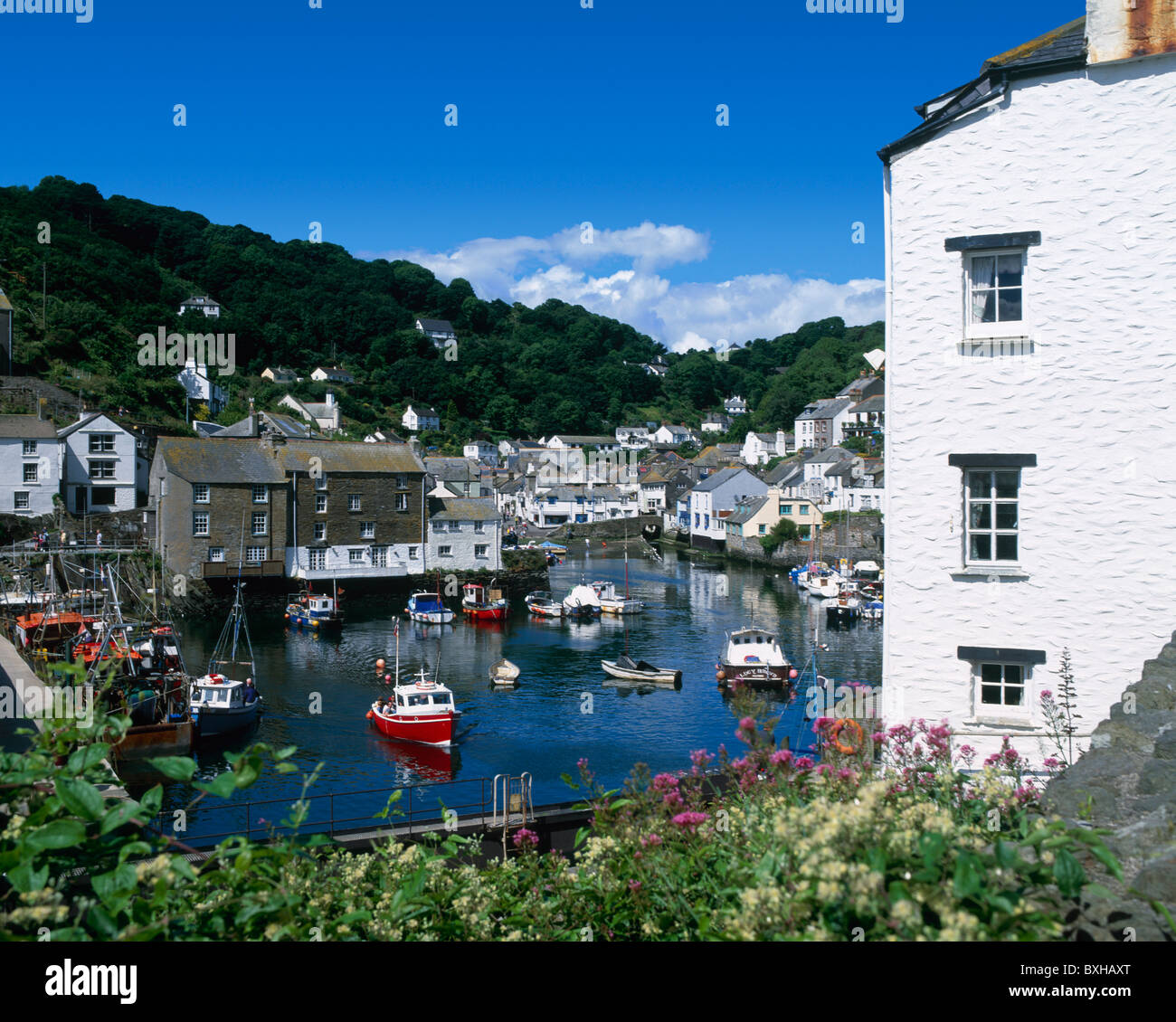 Polperro, Cornwall, England Stock Photo - Alamy