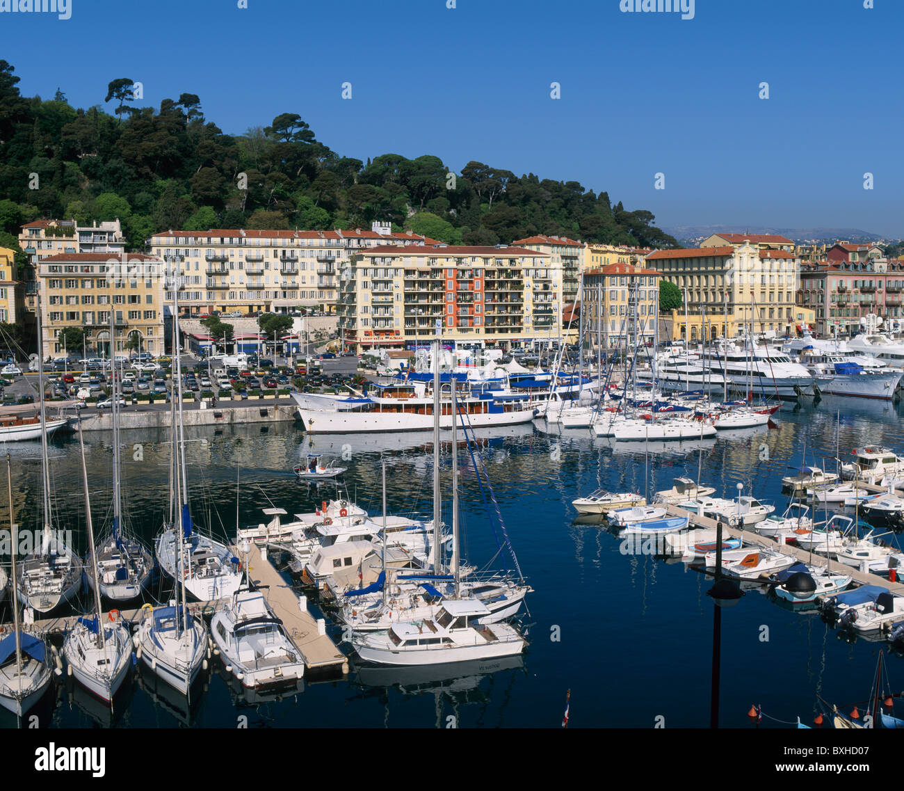 Harbour at Nice, Alpes Maritime, France Stock Photo - Alamy