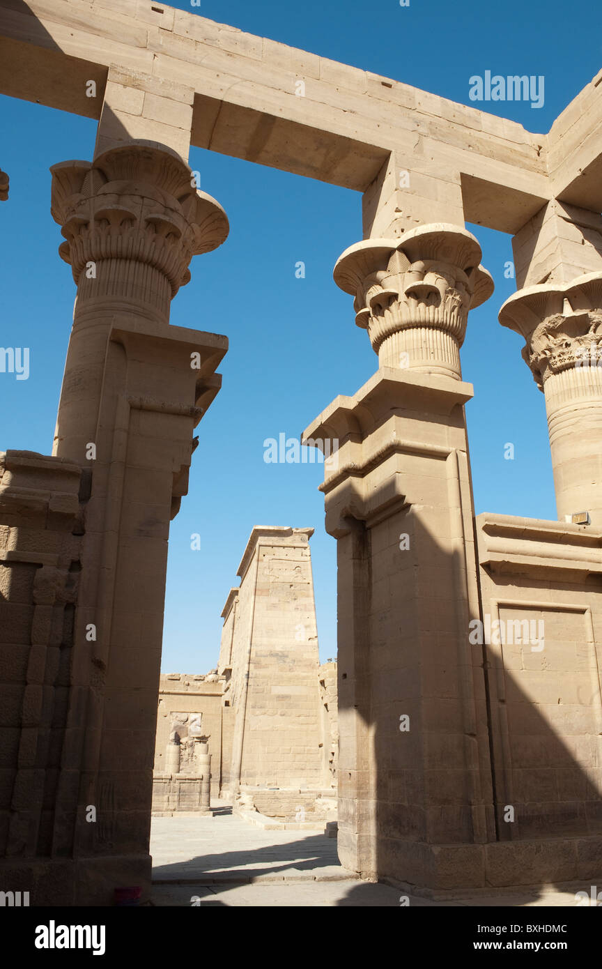 Egypt, Aswan. Philae Temple Aswan Stock Photo - Alamy Egypt, Aswan. Philae Temple Aswan Stock Photo - Alamy