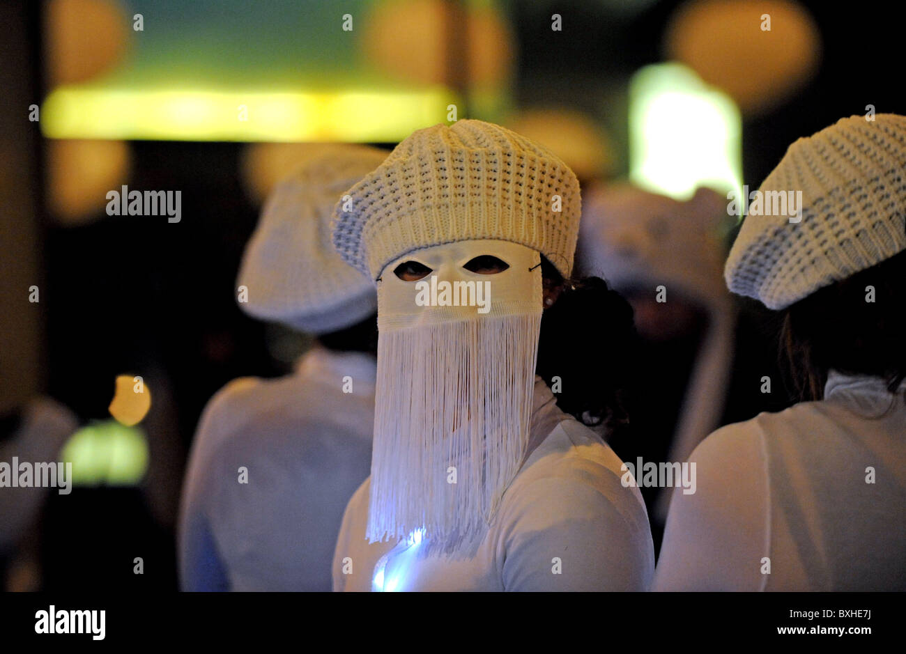 The Burning the Clocks procession to celebrate the winter solstice ...