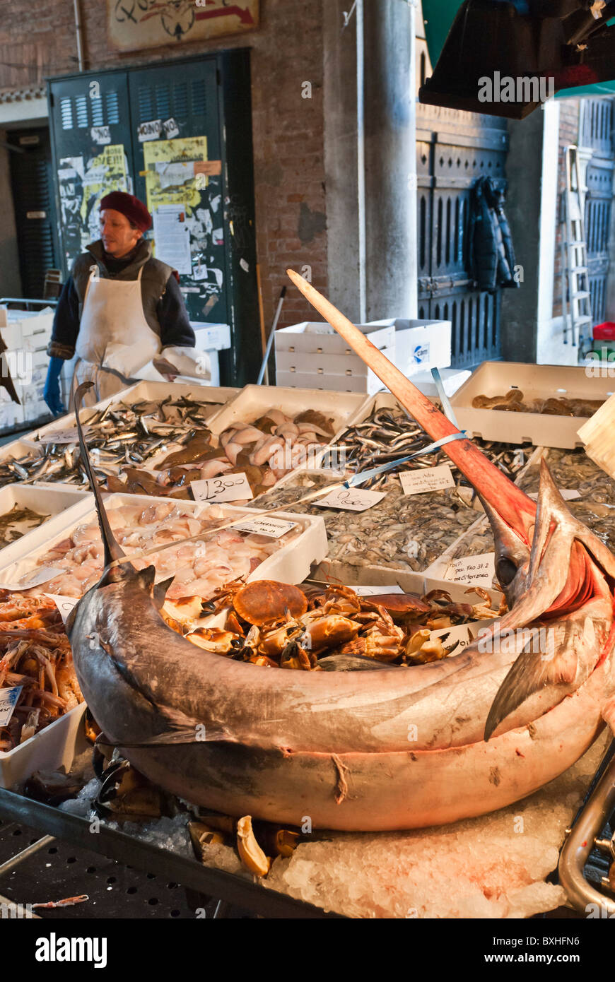 Venice food market hi-res stock photography and images - Alamy