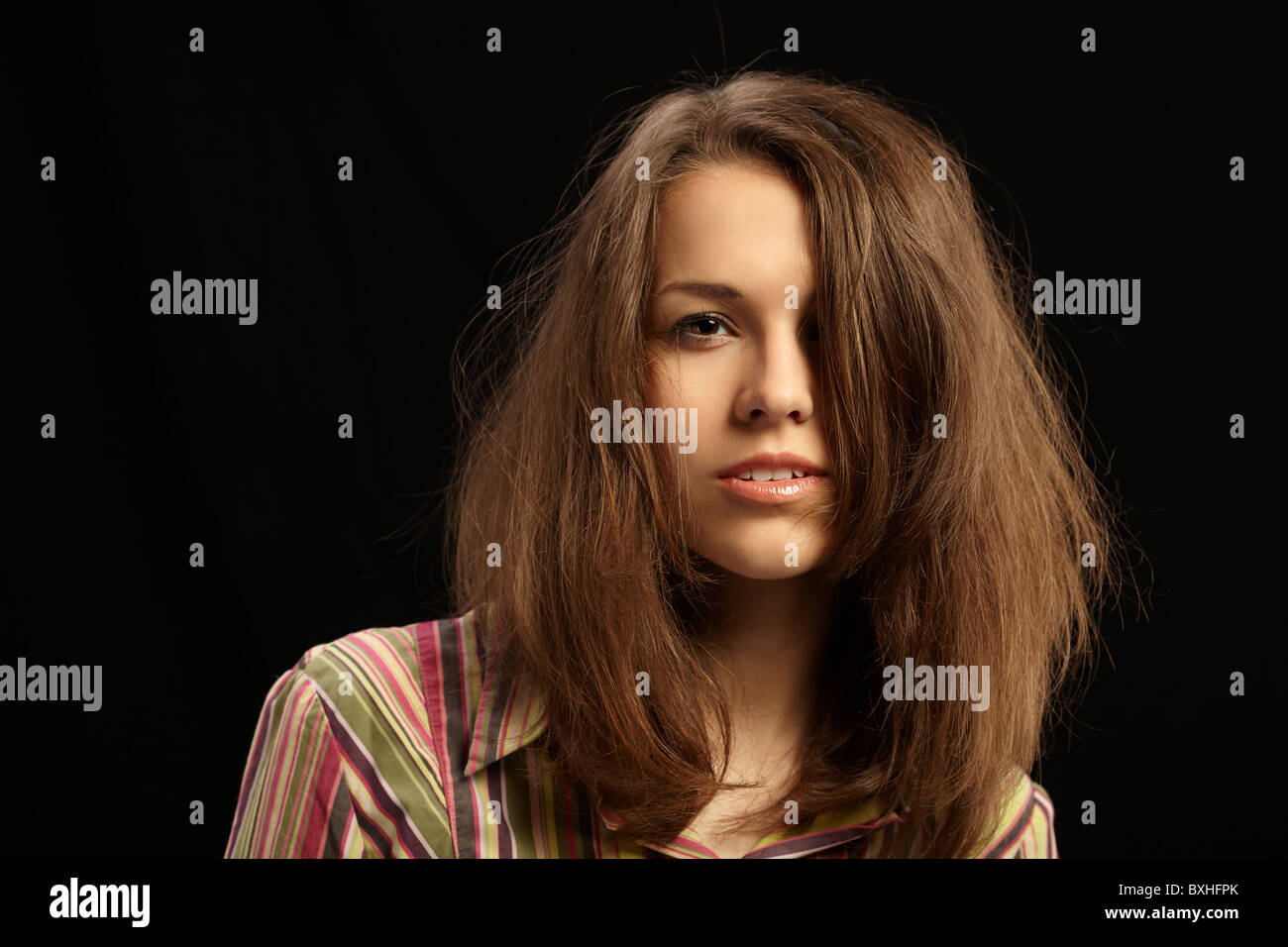 Portrait of pretty girl Stock Photo - Alamy