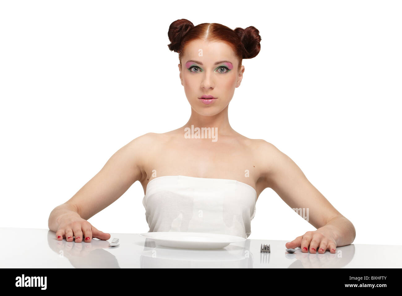 Hungry expression hi-res stock photography and images - Alamy