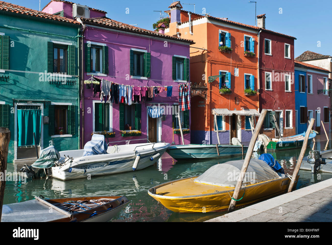Burano island veneto hi-res stock photography and images - Alamy
