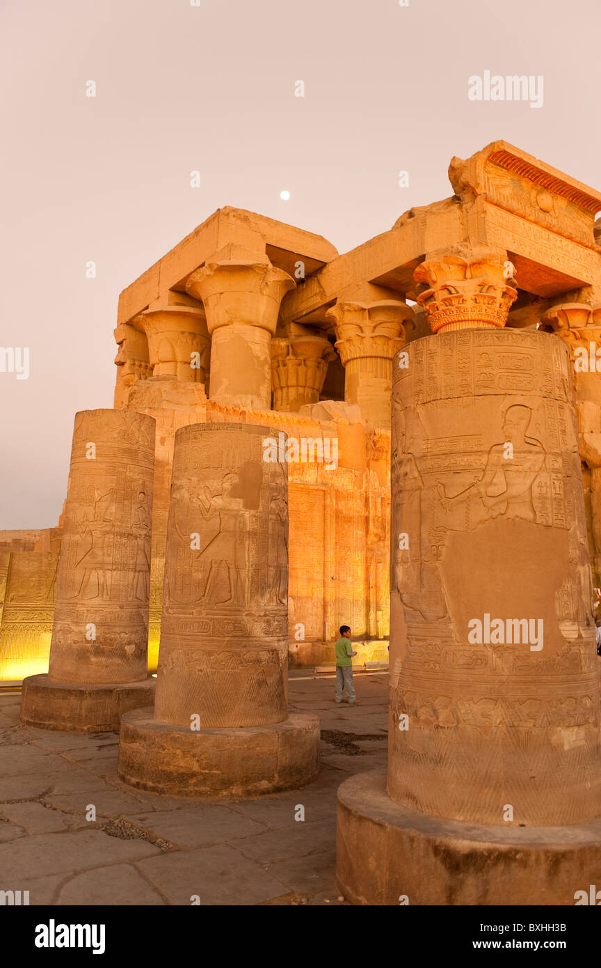 Egypt, Kom Ombo. Temple of Kom Ombo Stock Photo - Alamy
