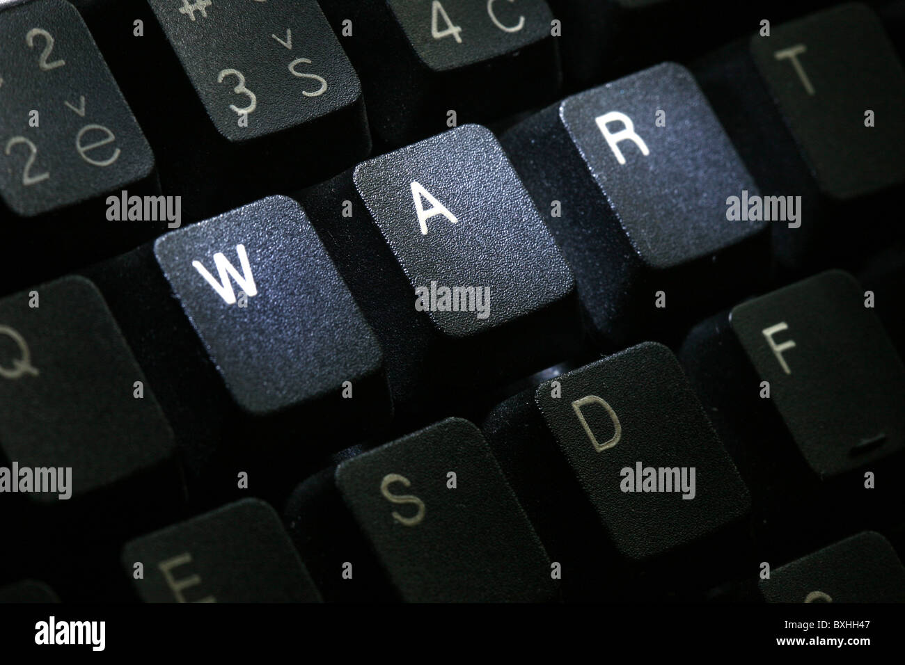 Warfare hackers pc clavier guerre lutter contre la cyberguerre hi-res ...