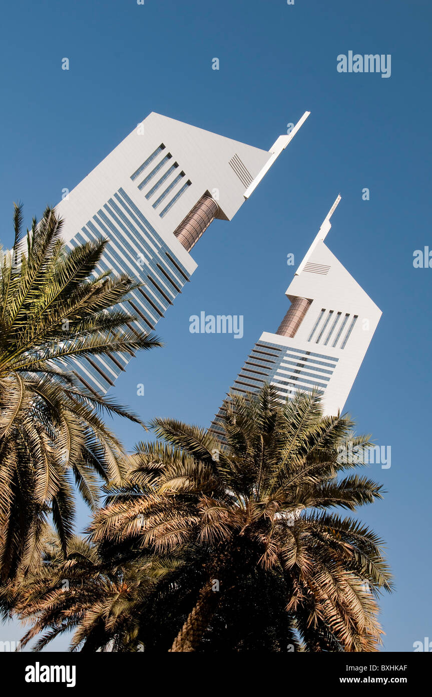 Emirates towers in dubai hi-res stock photography and images - Alamy