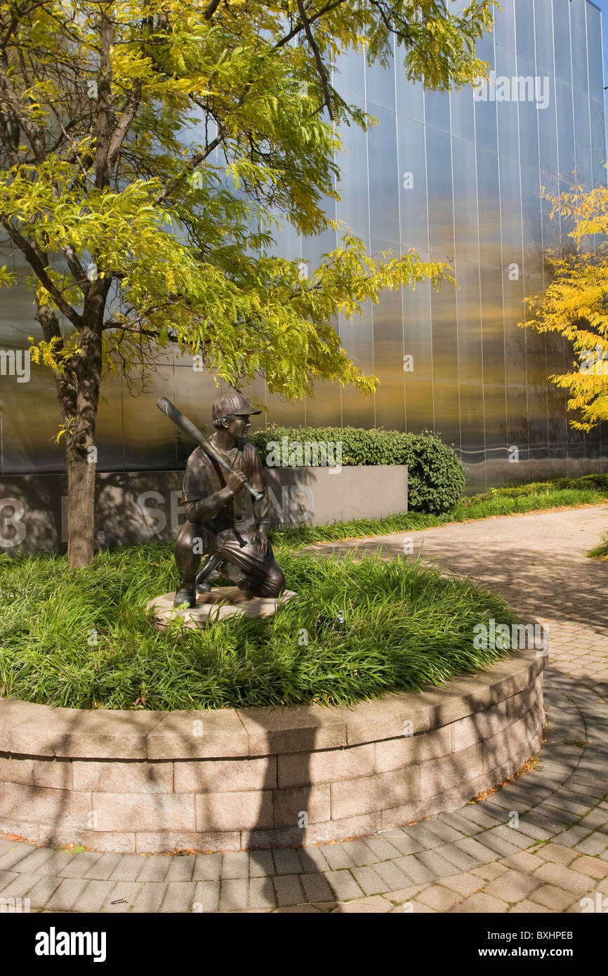 Baseball Batter Statue at 33 East Second Street Building in Dayton ...