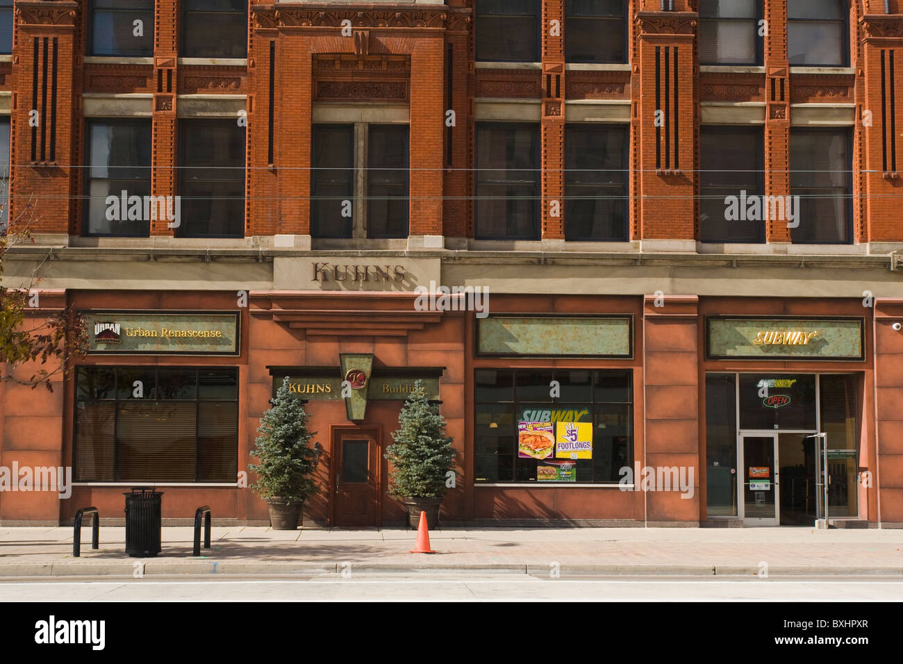 Benjamin F Kuhns Building Stock Photo - Alamy