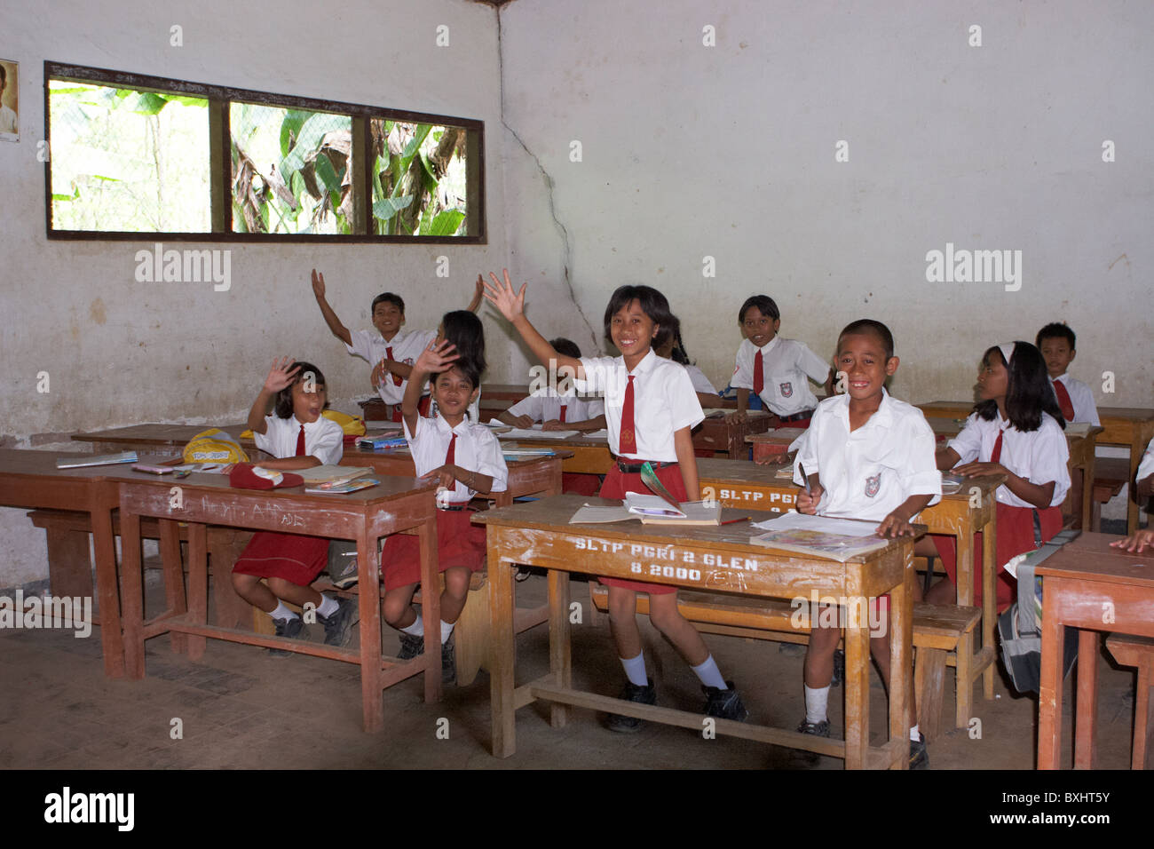 School children, Kalibaru, Java, Indonesia Stock Photo - Alamy