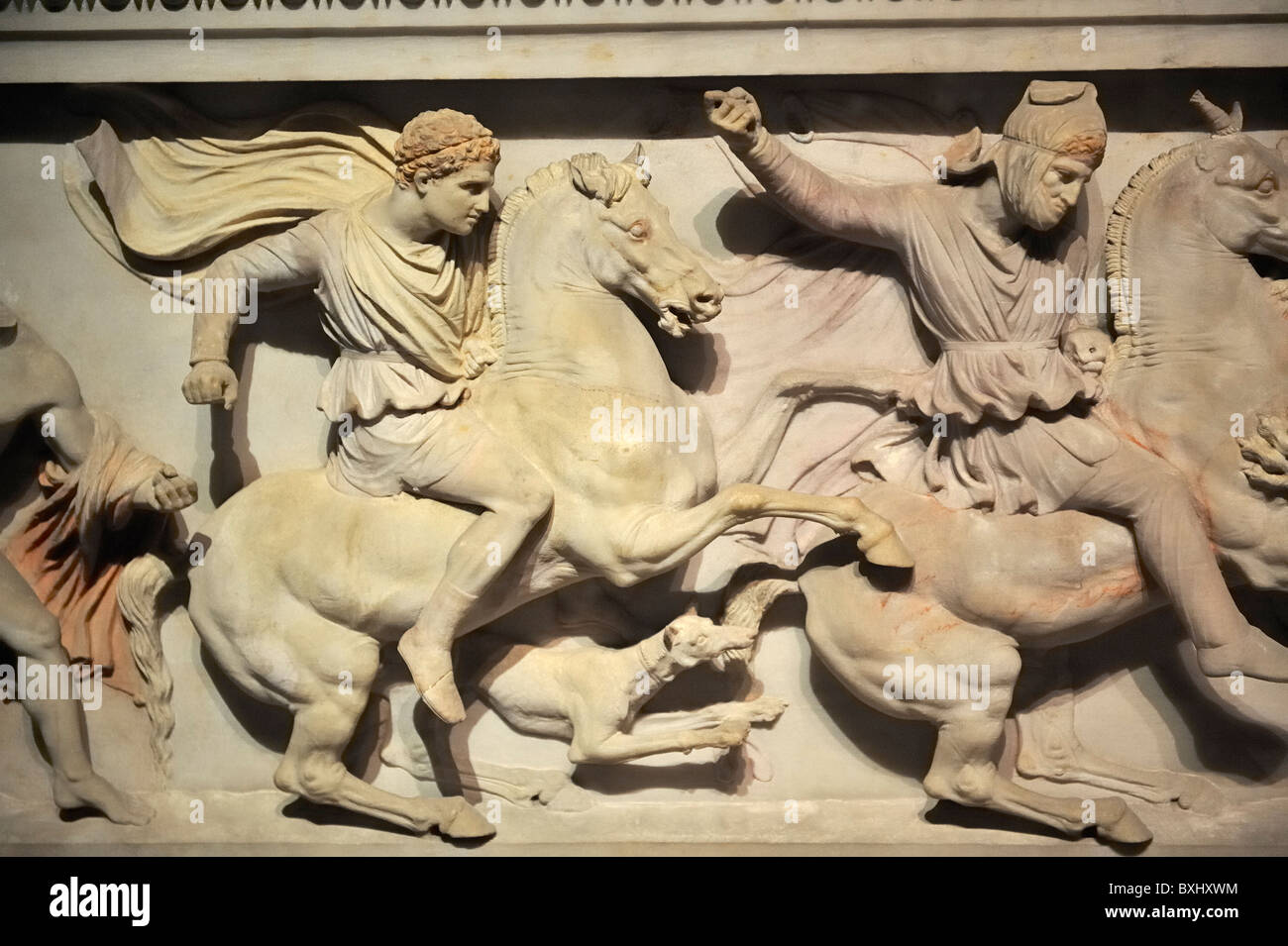 Alexander the great lion hunt hi-res stock photography and images - Alamy