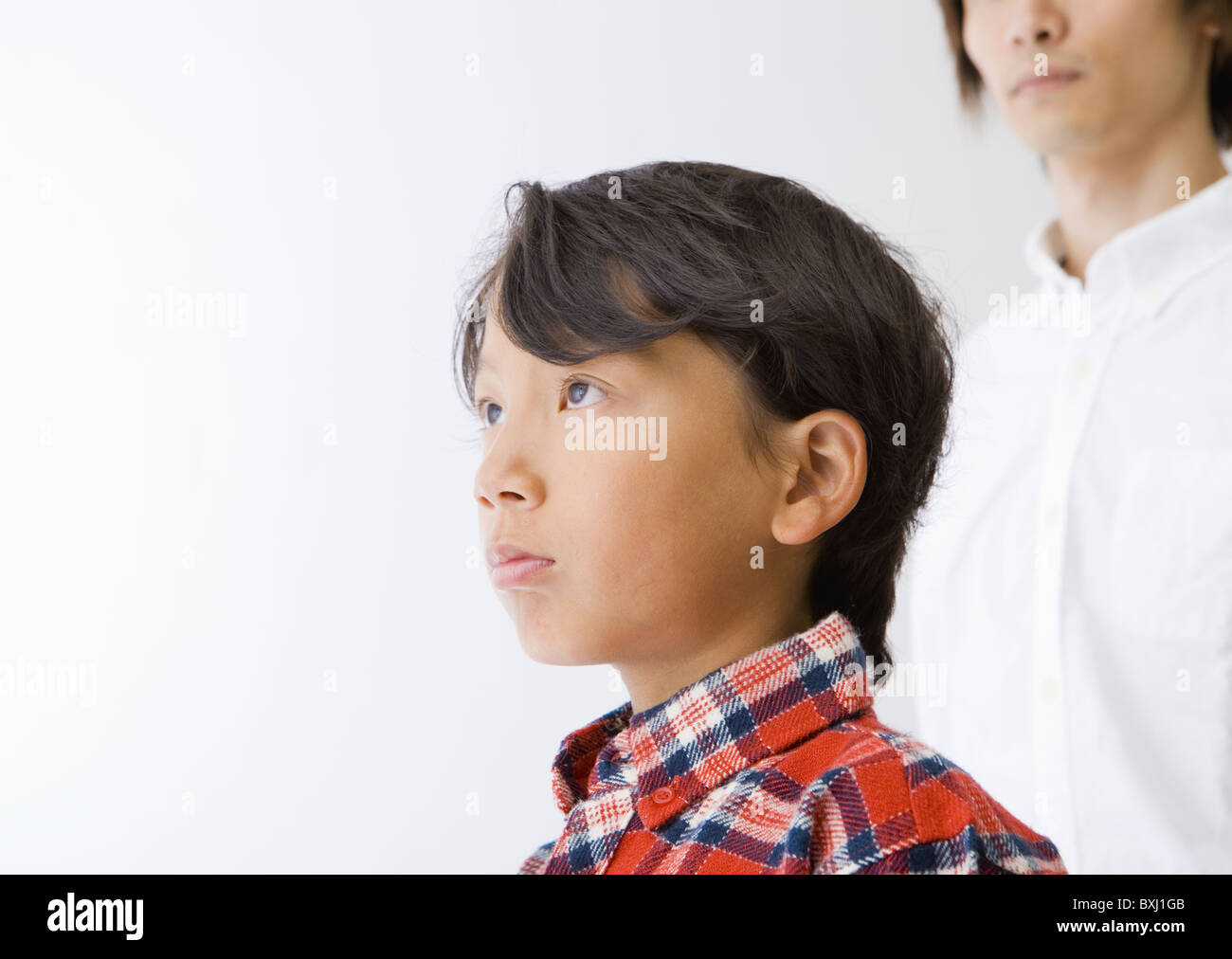 A boy's profile Stock Photo - Alamy