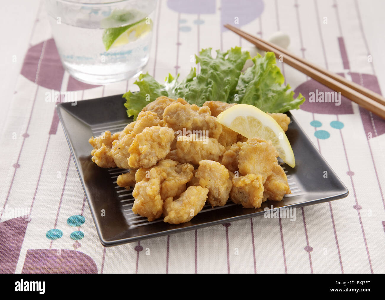 Fried chiken cartilage Stock Photo - Alamy