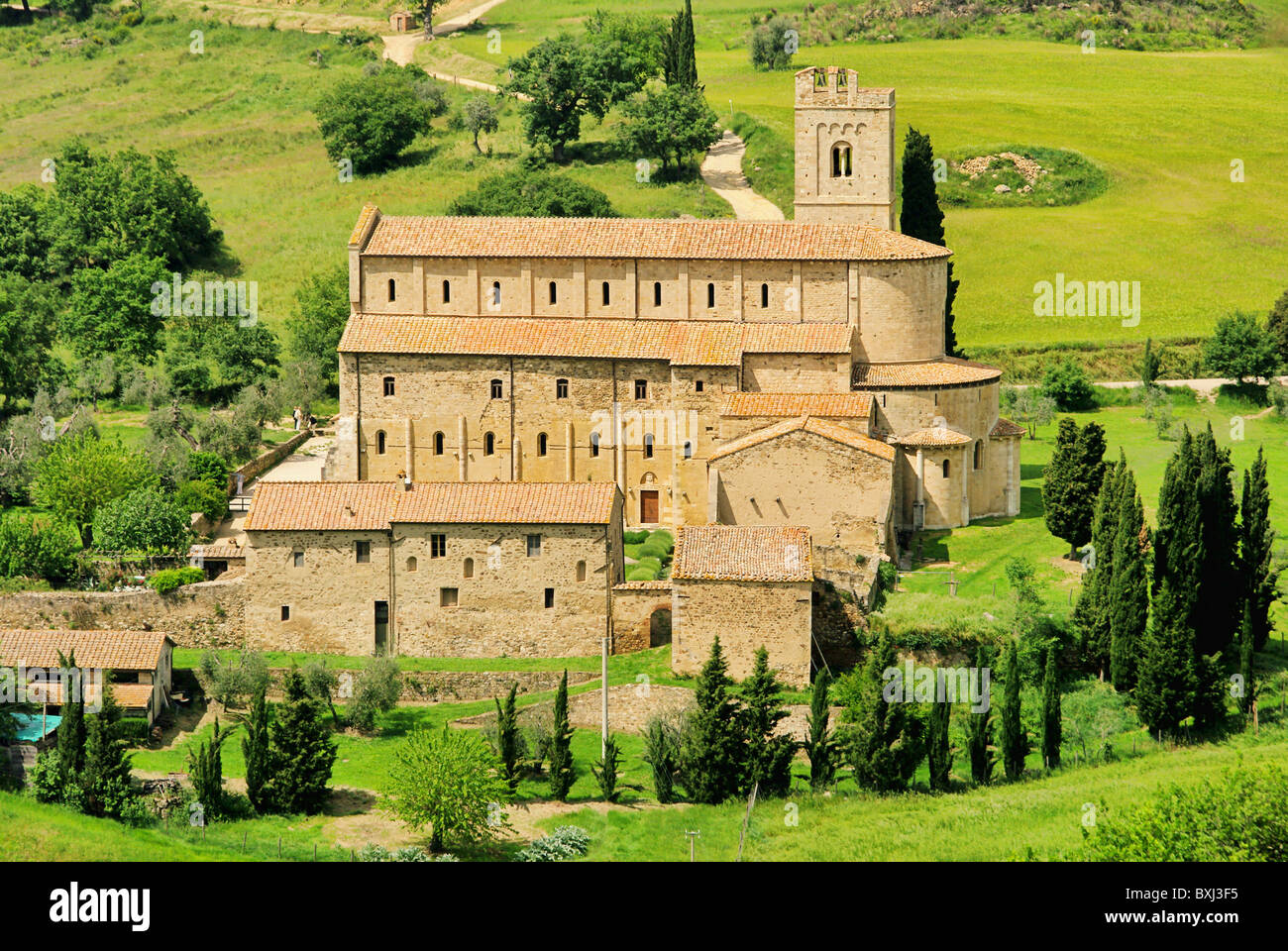 Sant Antimo 09 Stock Photo - Alamy