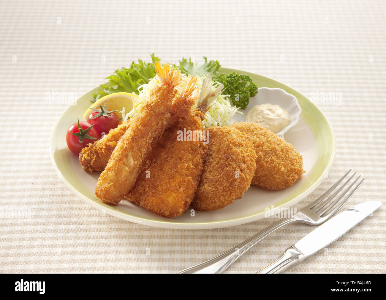 Deep fried food Stock Photo - Alamy